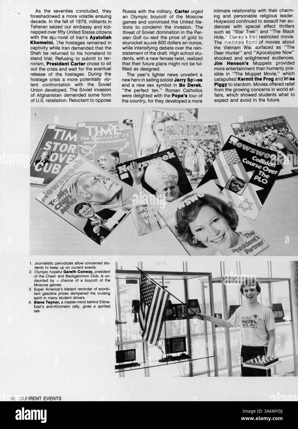 Edina east high schools 1980 yearbook hi-res stock photography and ...