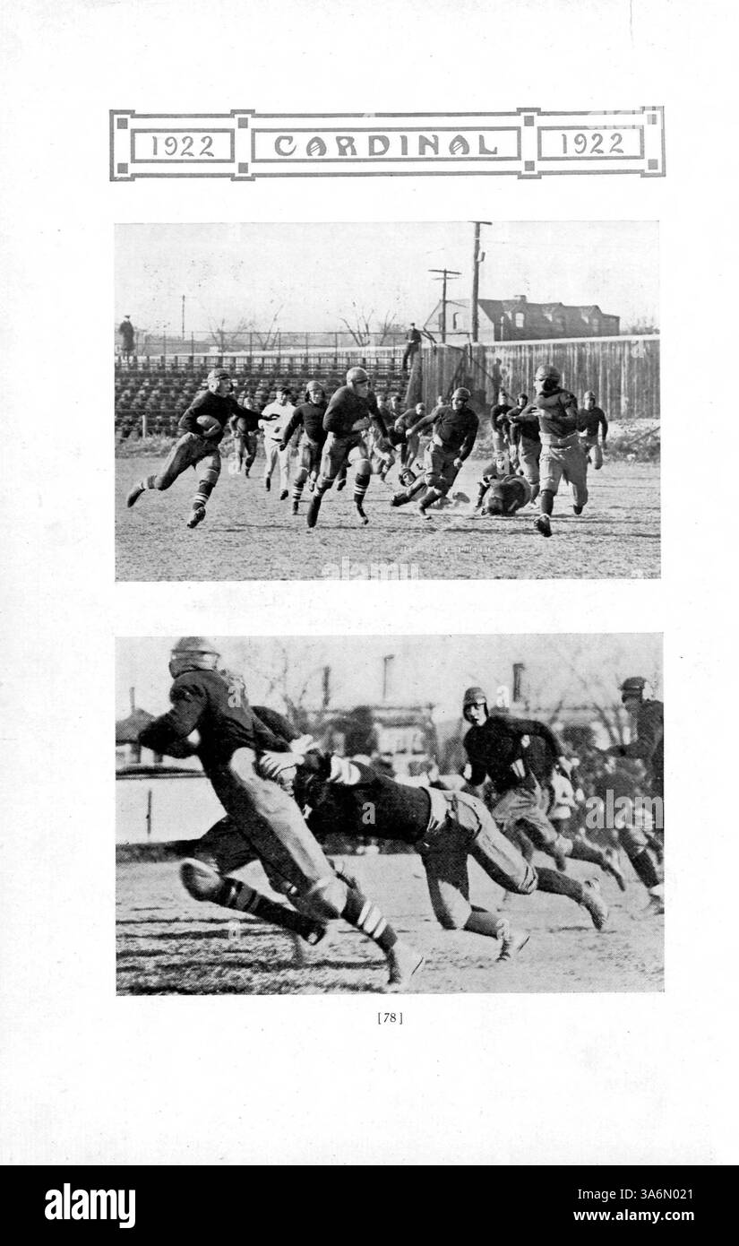 This 1922 edition of 'The Cardinal' yearbook showcases student and ...