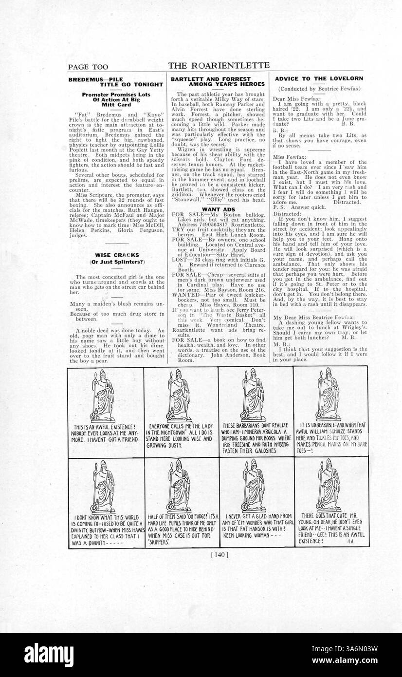 Documents key moments from the 1921 1922 academic year hi-res stock photography and images - Alamy