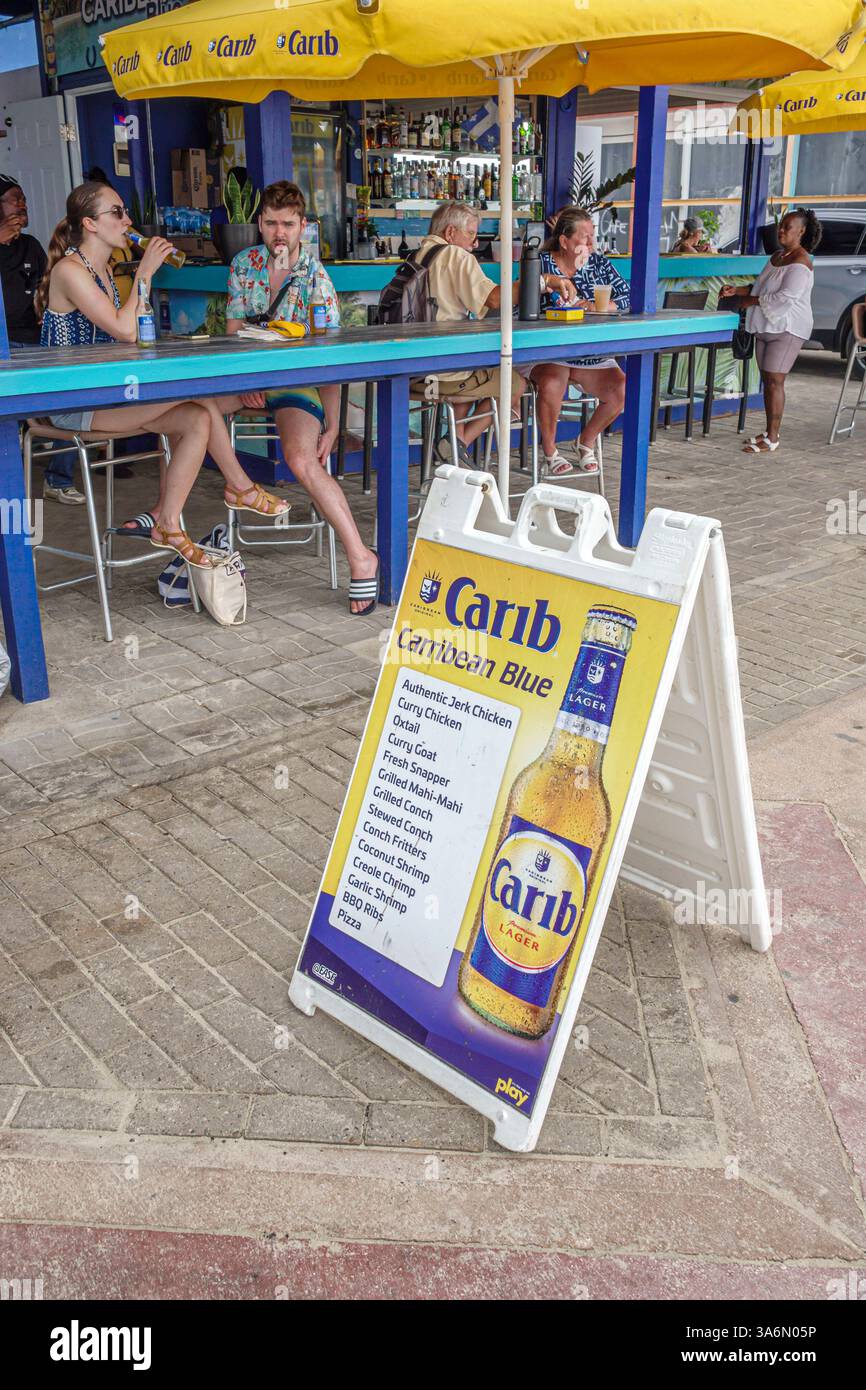 Carib beer sign hi-res stock photography and images - Alamy