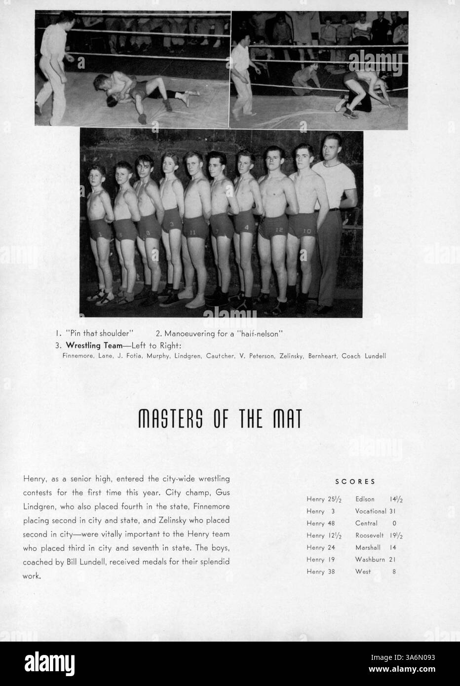 The 1941 'Orator' yearbook from Patrick Henry High School records the ...