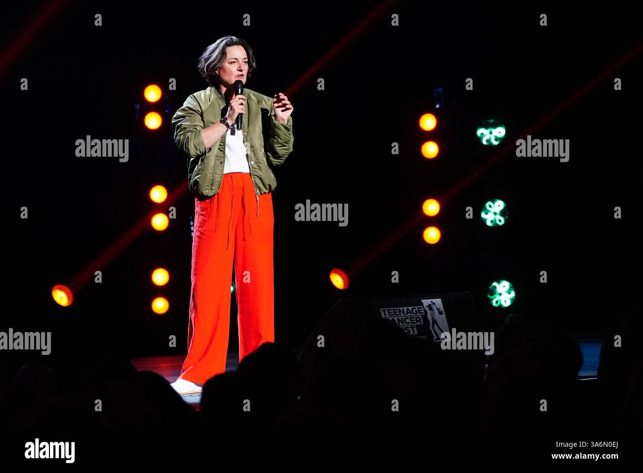 Zoe Lyons during the Teenage Cancer Trust show - A Night of Comedy - at ...