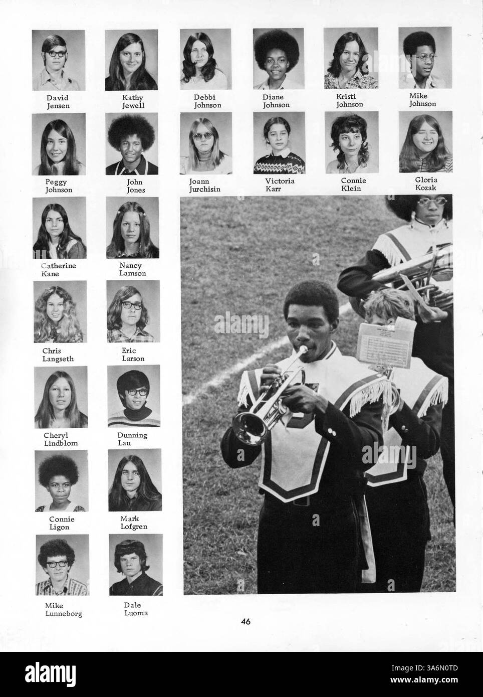 The 1973 Central High Yearbook provides a snapshot of the students ...