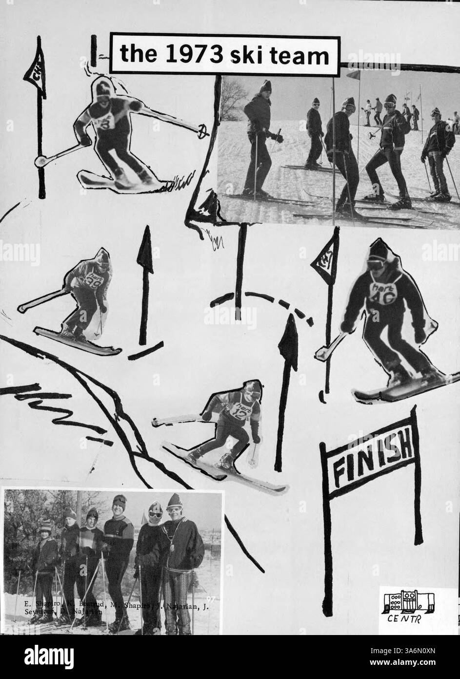 The 1973 '73 Centralian Yearbook from Central High documents the key ...