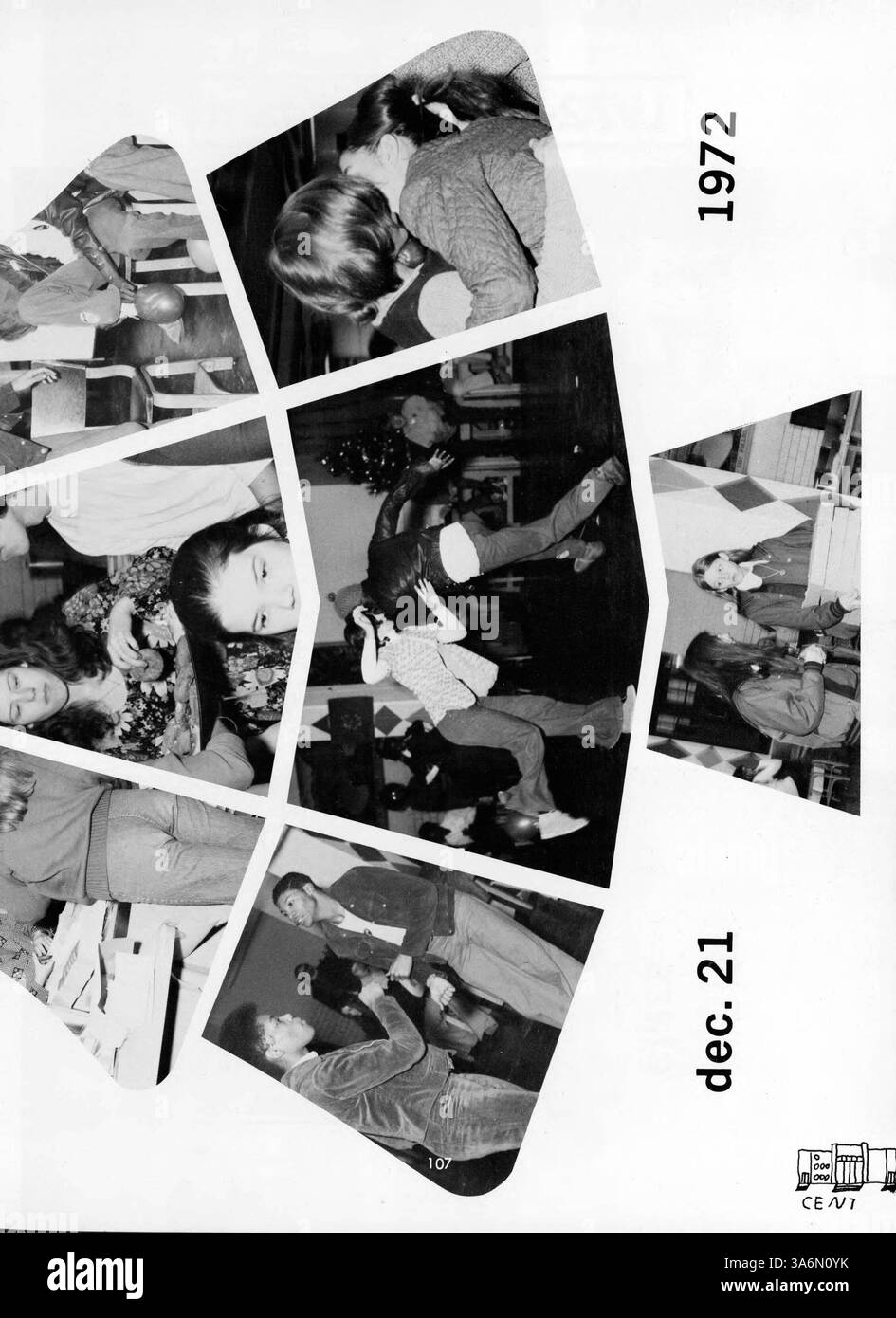 The 1973 edition of the '73 Centralian Yearbook reflects the Central ...