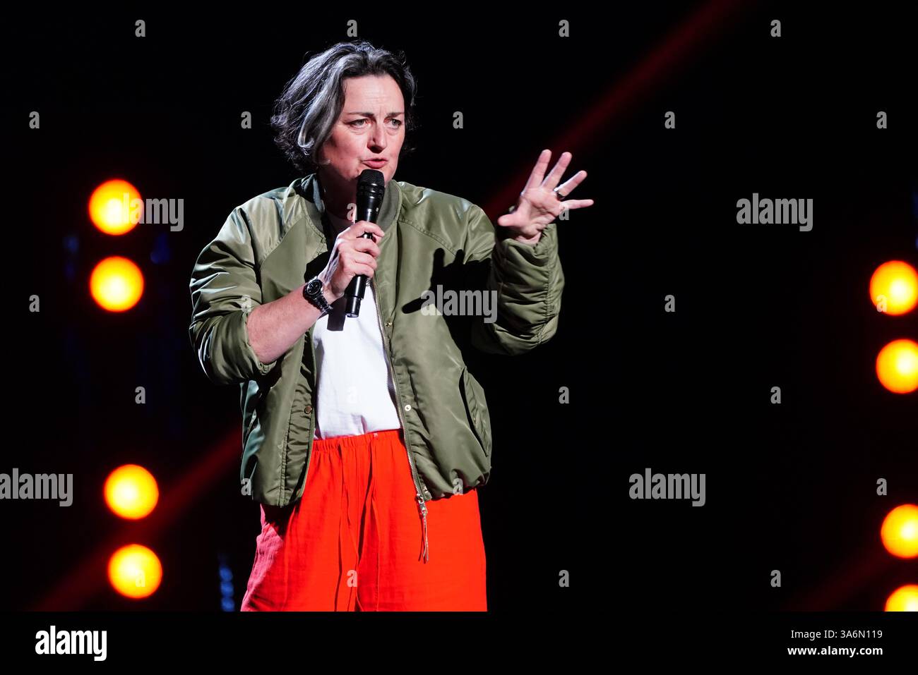 Zoe Lyons during the Teenage Cancer Trust show - A Night of Comedy - at ...