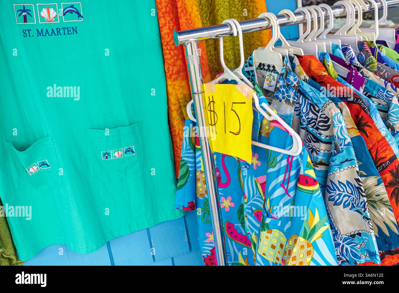 Flamingo pineapple watermelon patterns hi-res stock photography and ...