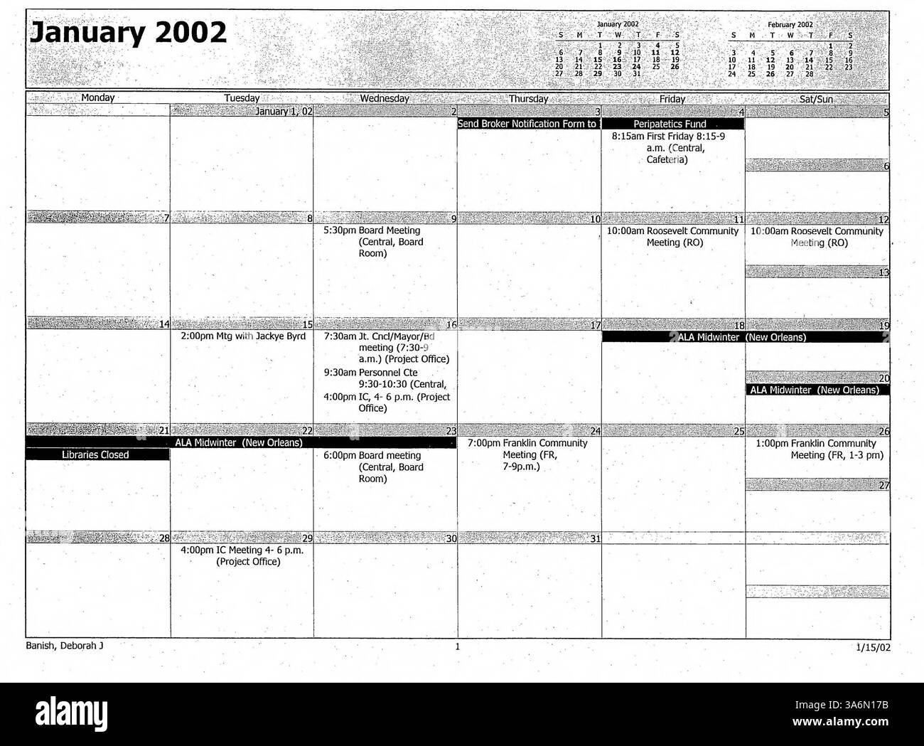 The 2002 meeting minutes detail the Minneapolis Public Library Board’s ...