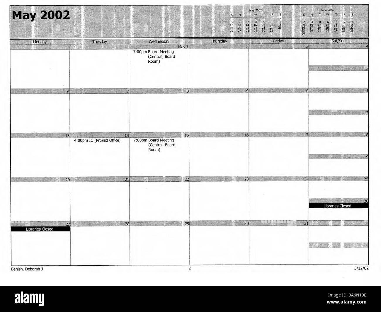 Minutes from the 2002 Minneapolis Public Library Board outline ...