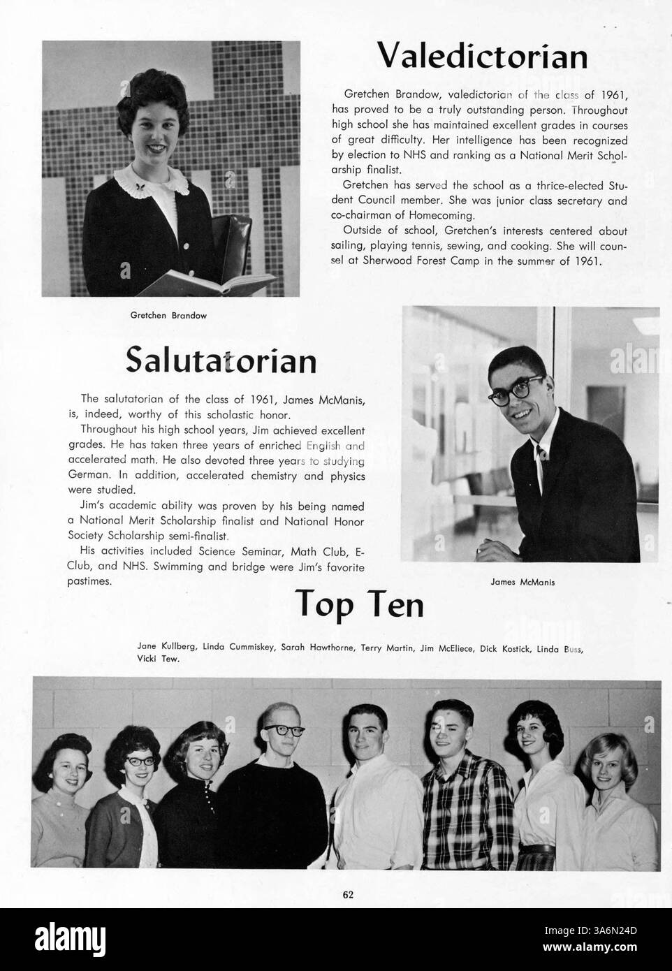 The 1961 Whigrean yearbook captures the highlights of Edina-Morningside High School’s 1960-1961 ...