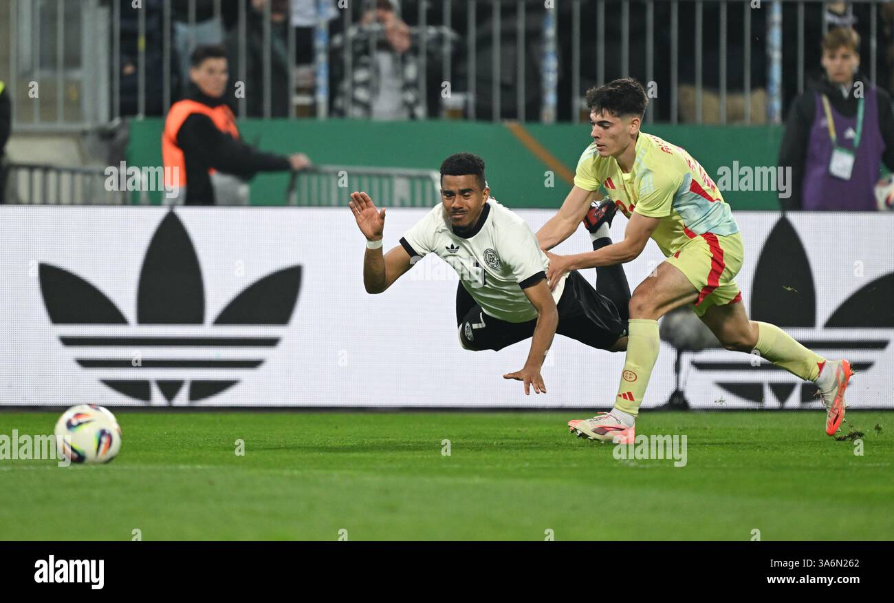 Darmstadt, Germany. 25th Mar, 2025. Soccer, U21 Men: International ...