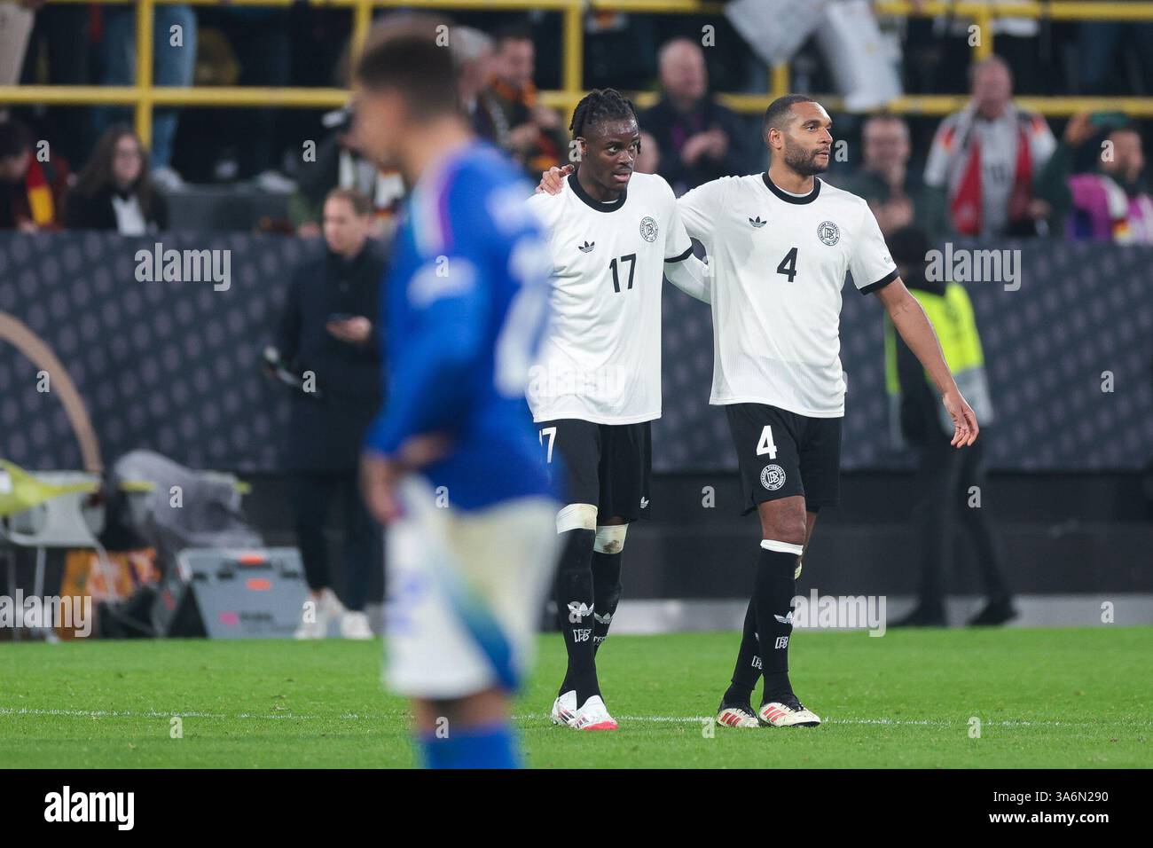 Dortmund, Deutschland. 23rd Mar, 2025. 22.03.2025, UEFA Nations League ...