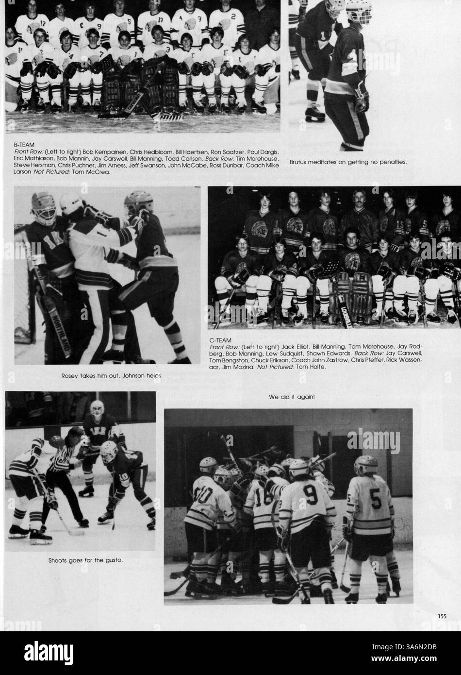 Hopkins Eisenhower High School’s 1982 Warrior Yearbook captures the ...