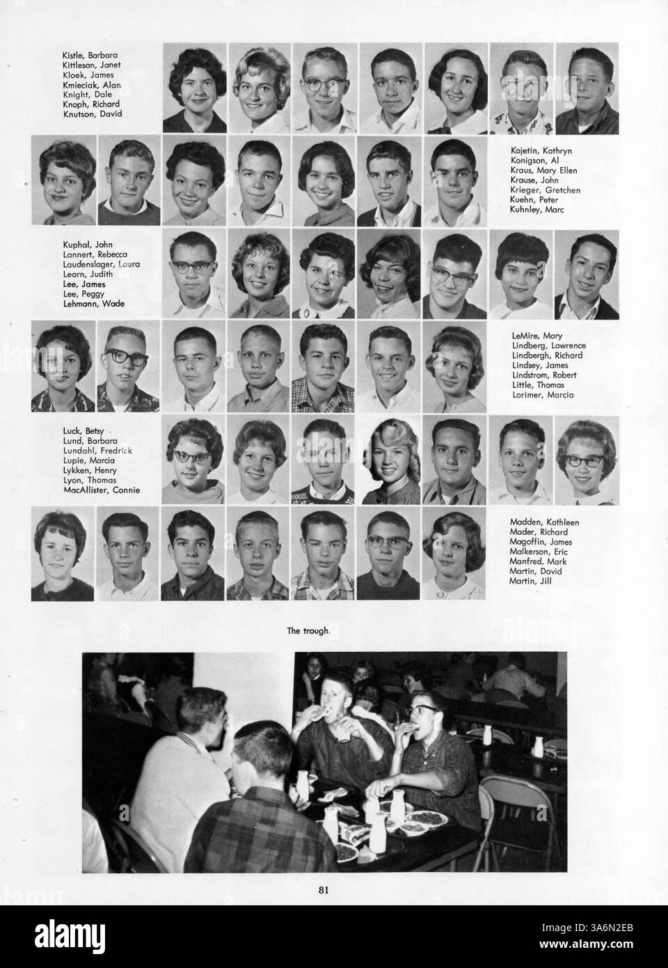 The Whigrean yearbook from 1961 documents Edina-Morningside High's 1960-1961 school year ...