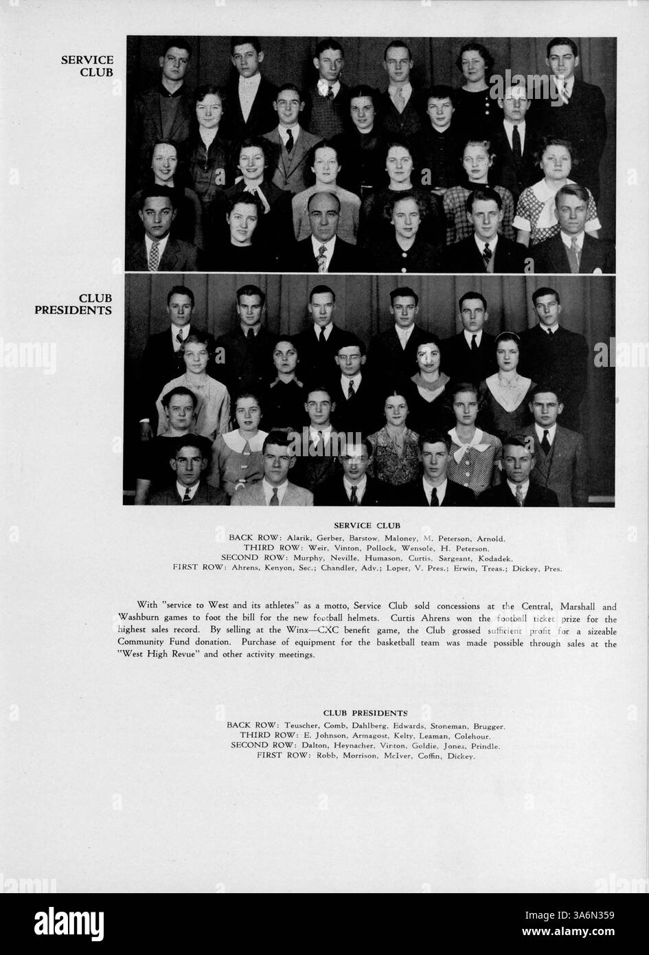 The 1936 'Hesperian' yearbook documents West High School’s student ...