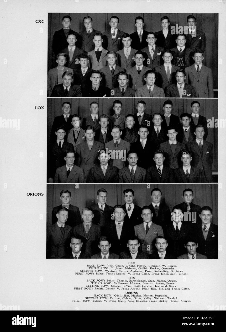 This 1936 'Hesperian' yearbook from West High School documents ...