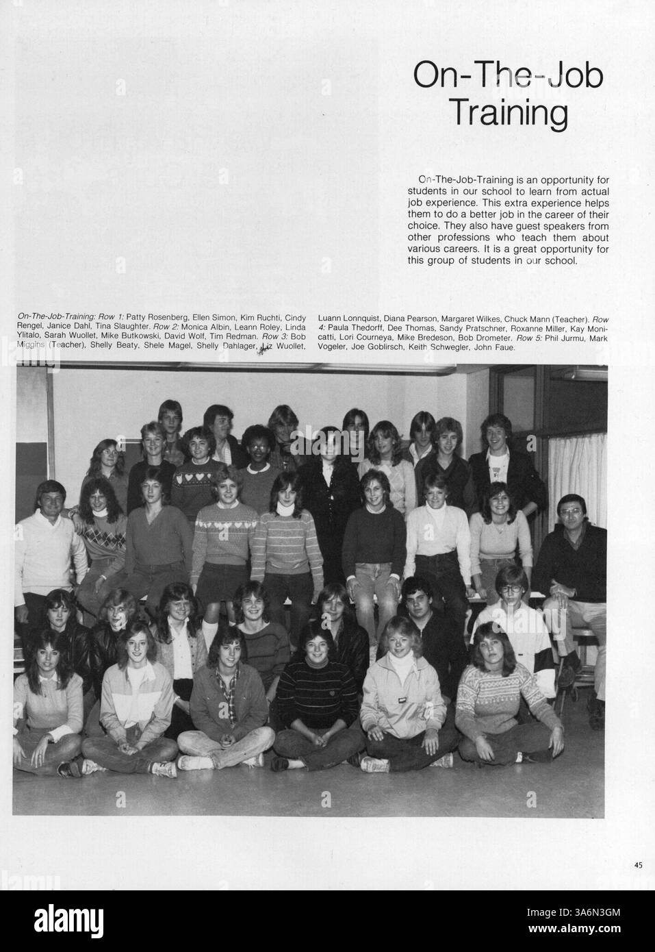 Wayzata high schools 1984 wayako yearbook features student achi hi-res ...