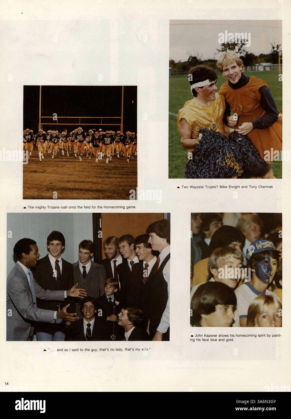 Wayzata high schools wayako yearbook for 1984 captures the esse hi-res ...