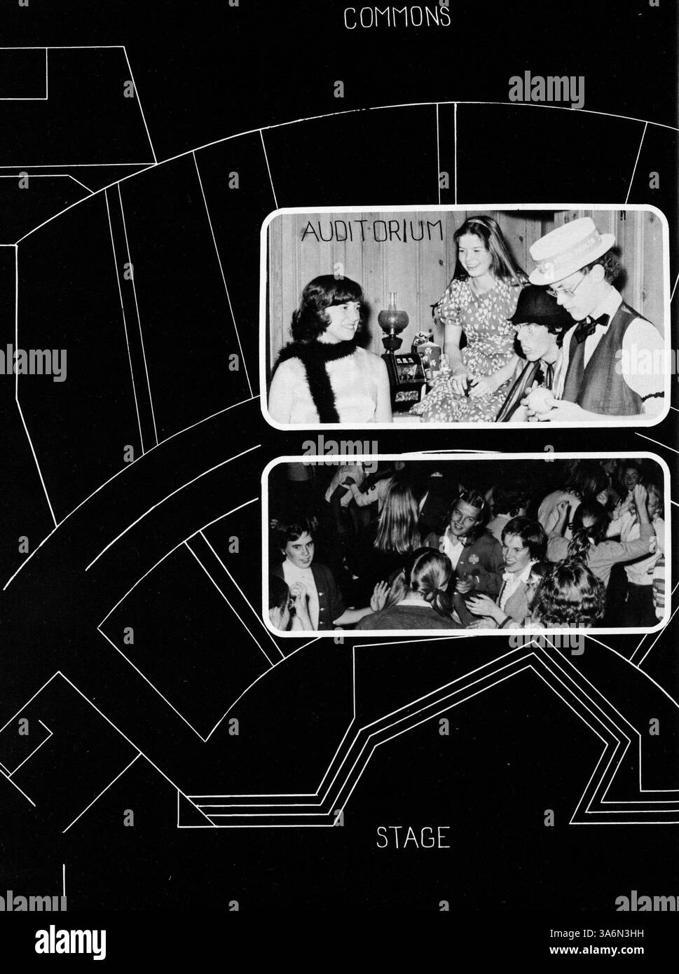 This high school annual documents the students, teachers, clubs ...