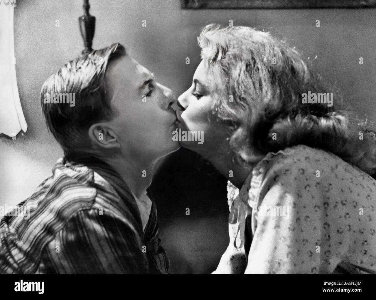 David Wayne, Betsy Palmer, on-set of the film, "The Last Angry Man ...
