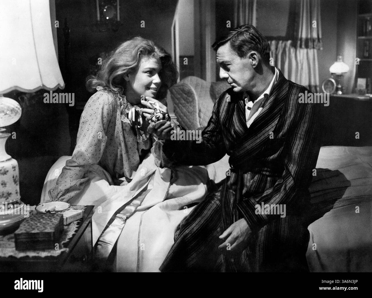 Betsy Palmer, David Wayne, on-set of the film, "The Last Angry Man ...