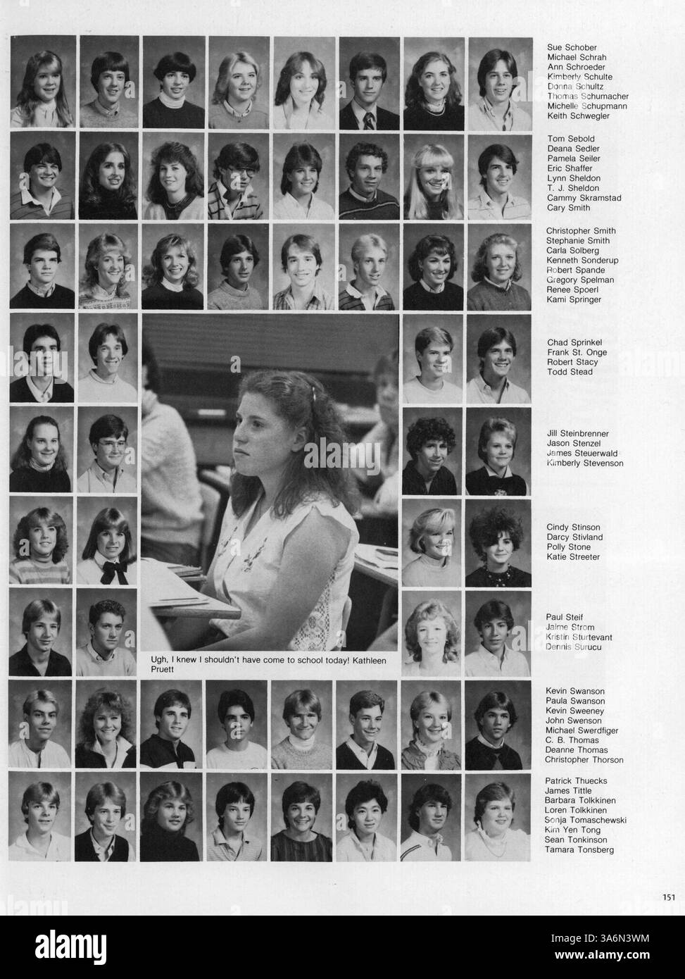 The 'Wayako 1984' yearbook from Wayzata High School captures the ...