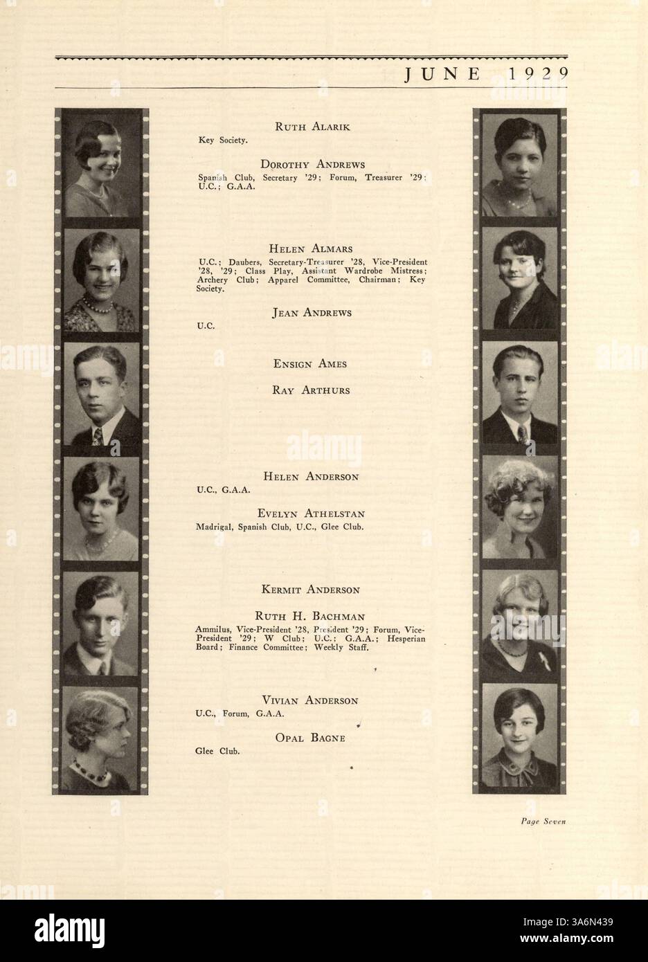 The 'Hesperian' yearbook for West High School documents the key moments ...