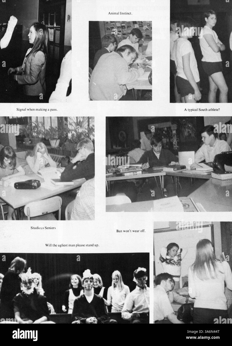 The 1969 tiger yearbook from south high documents the activities hi-res ...