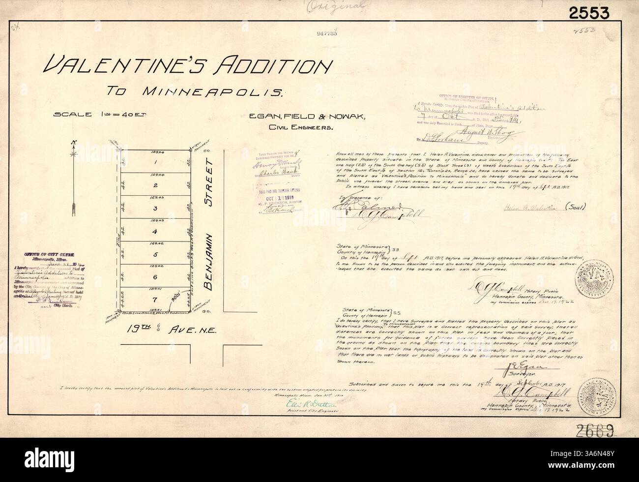Valentine's Addition to Minneapolis maps a key area of the city's ...