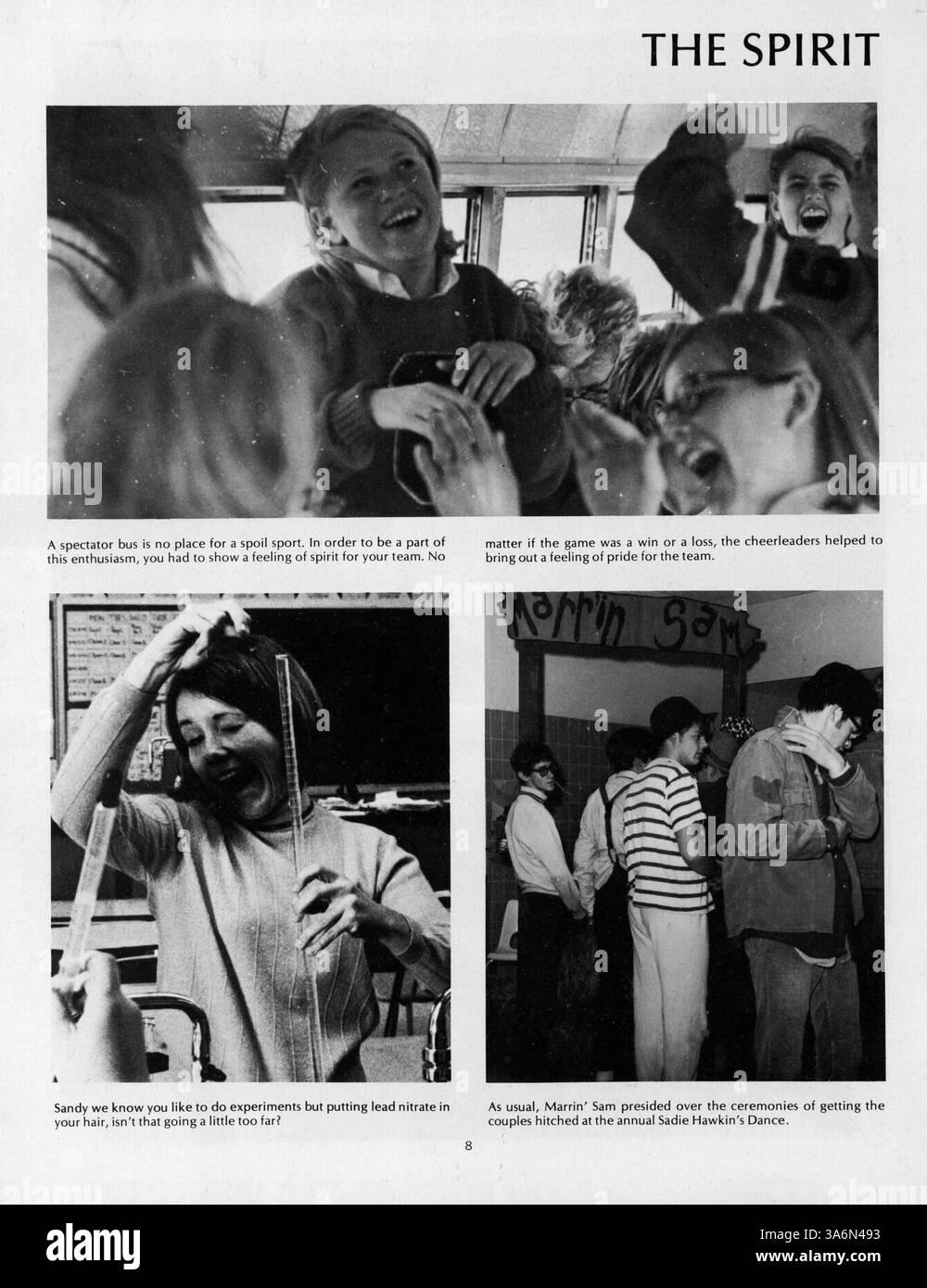 The 1969 'Spartan' yearbook highlights the key moments from Orono High ...