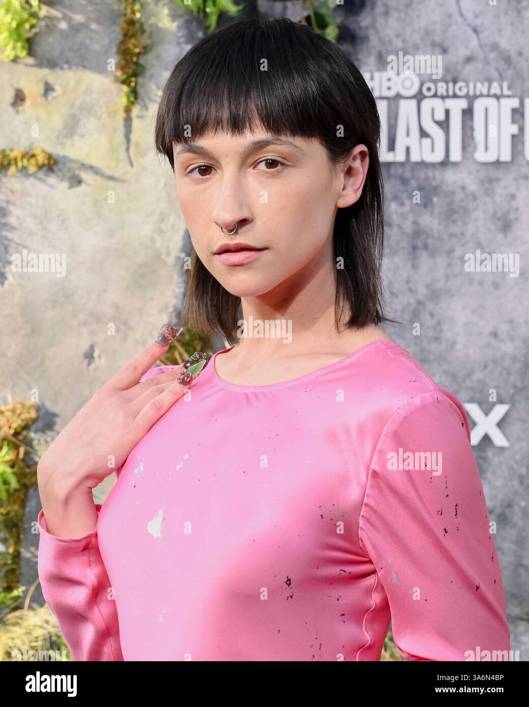 March 24, 2025, Hollywood, California, USA: Noah Lamanna attends the ...