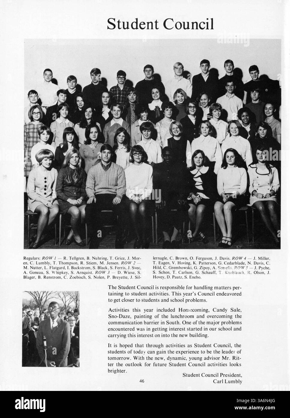 South High’s 1969 Tiger Yearbook provides a snapshot of student life ...