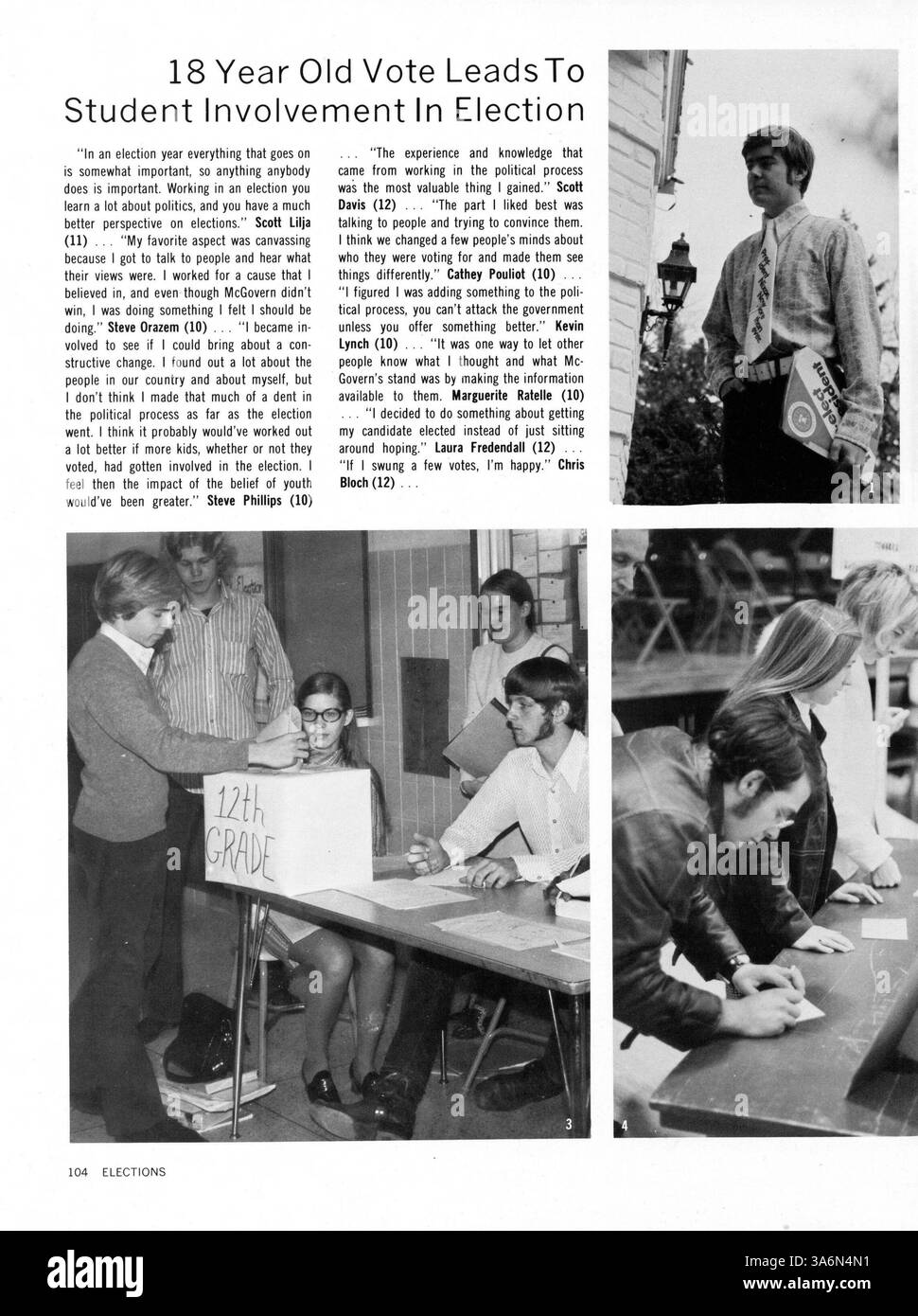 This high school annual documents the students, teachers, clubs ...