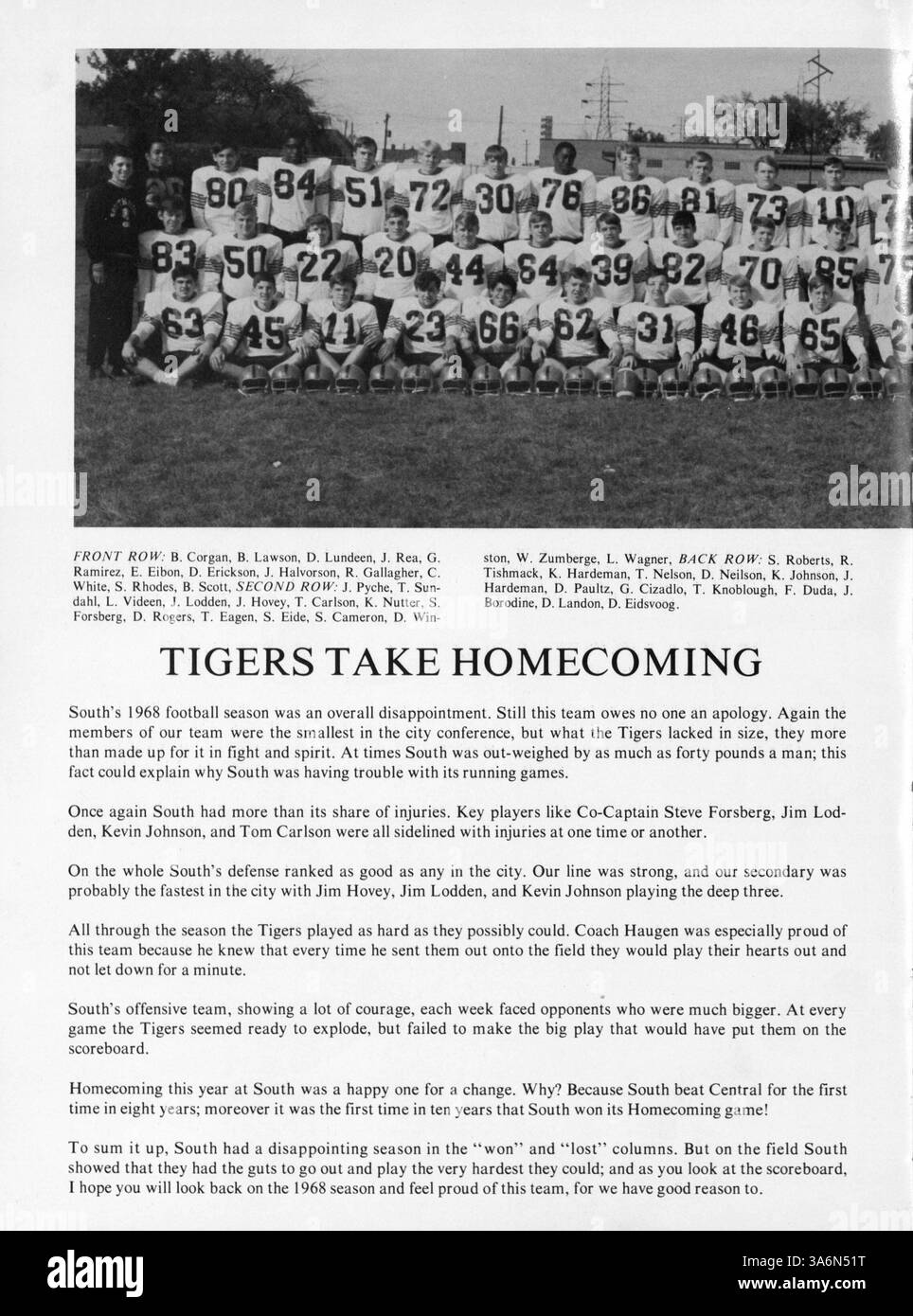 Tiger '69, the South High Yearbook for 1969, documents student ...
