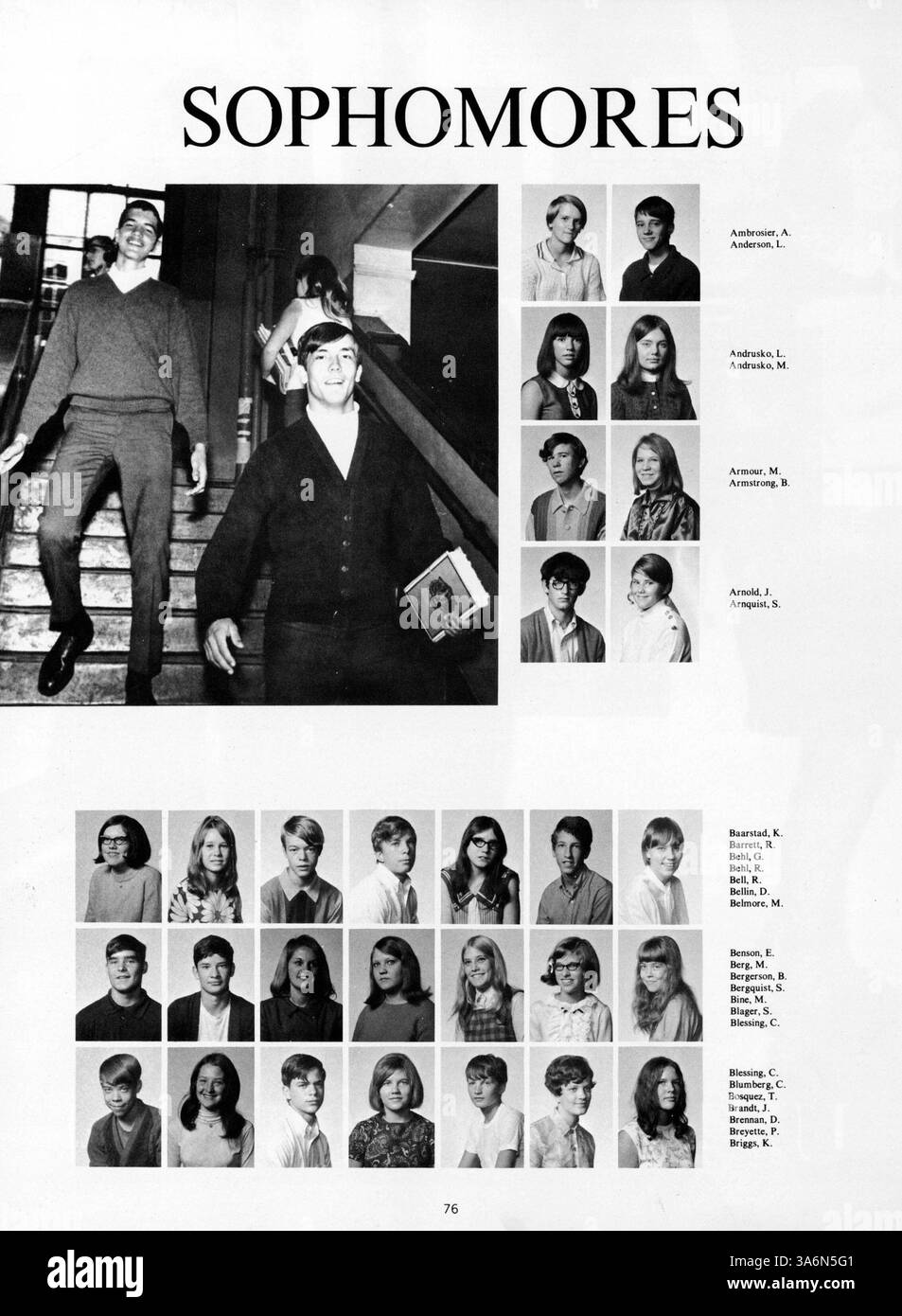 The South High Yearbook, Tiger '69, showcases student clubs, athletic ...