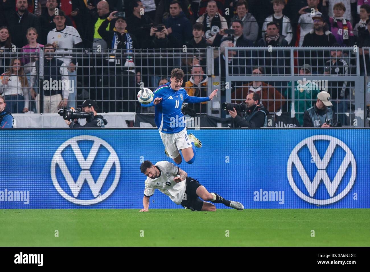 Dortmund, Deutschland. 23rd Mar, 2025. 22.03.2025, UEFA Nations League ...