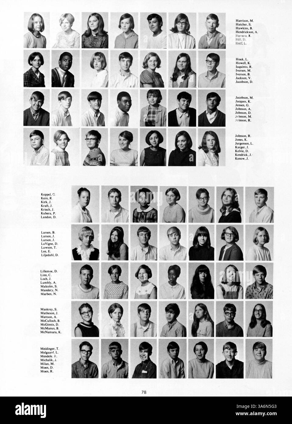 This 1969 edition of the South High Yearbook, Tiger '69, documents the ...