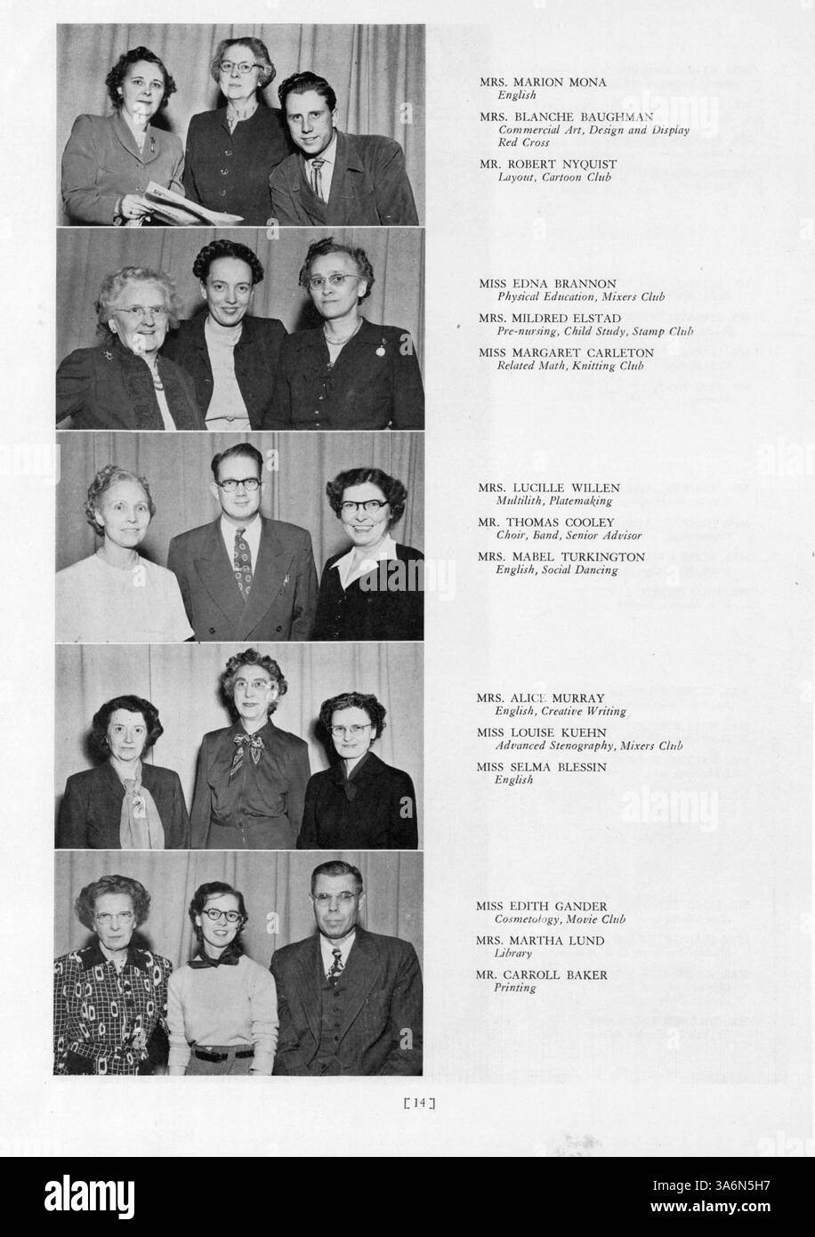 This 1949-1950 yearbook captures the diversity of student life, from ...