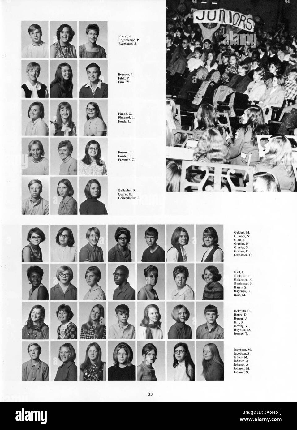 Tiger '69, the South High Yearbook from 1969, presents the student body ...