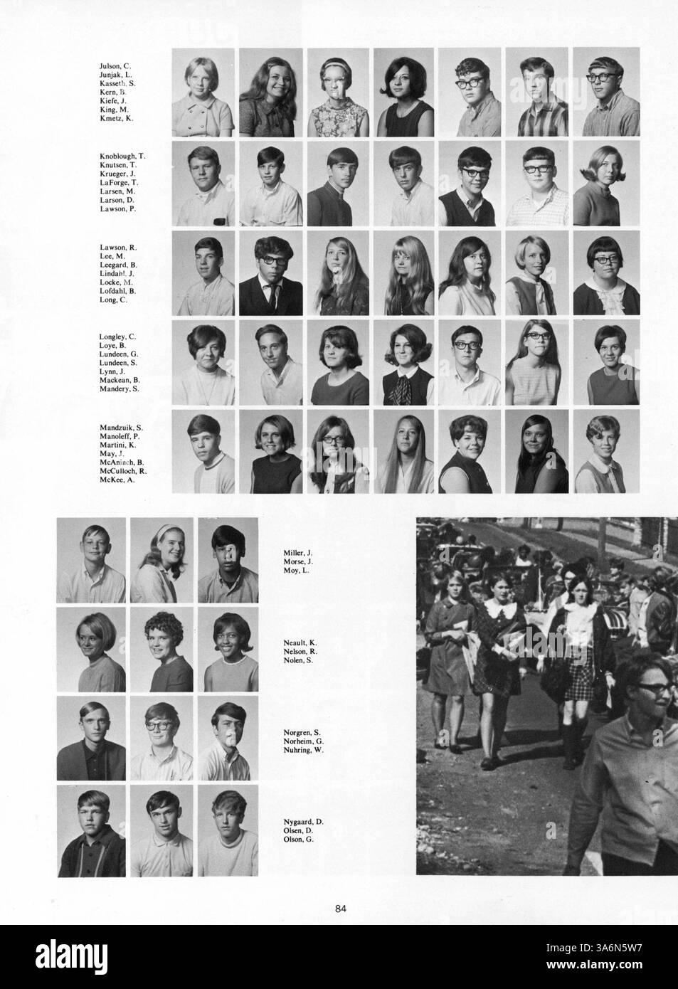 The 1969 South High Yearbook, Tiger '69, highlights student clubs ...