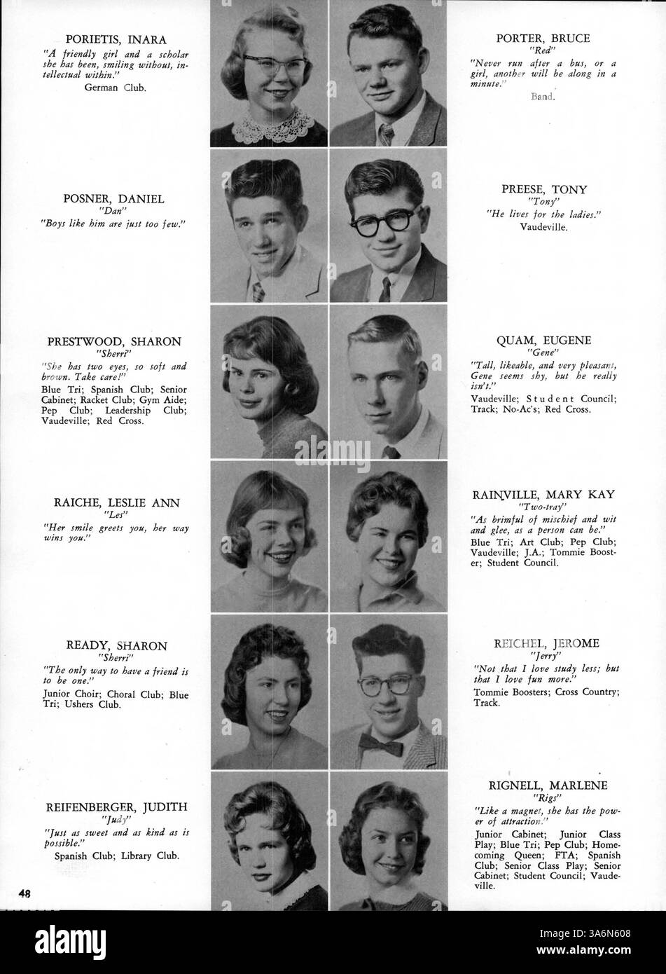 The 1959 Edison Yearbook serves as a historical account of the 1958 ...