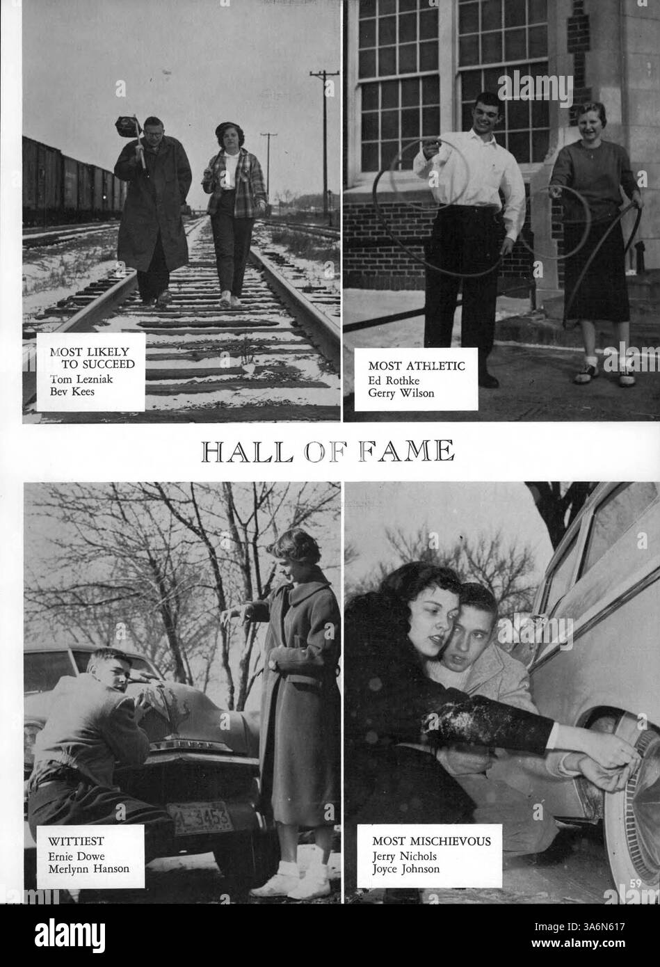 The 1959 Edison Yearbook captures the academic year's key moments ...