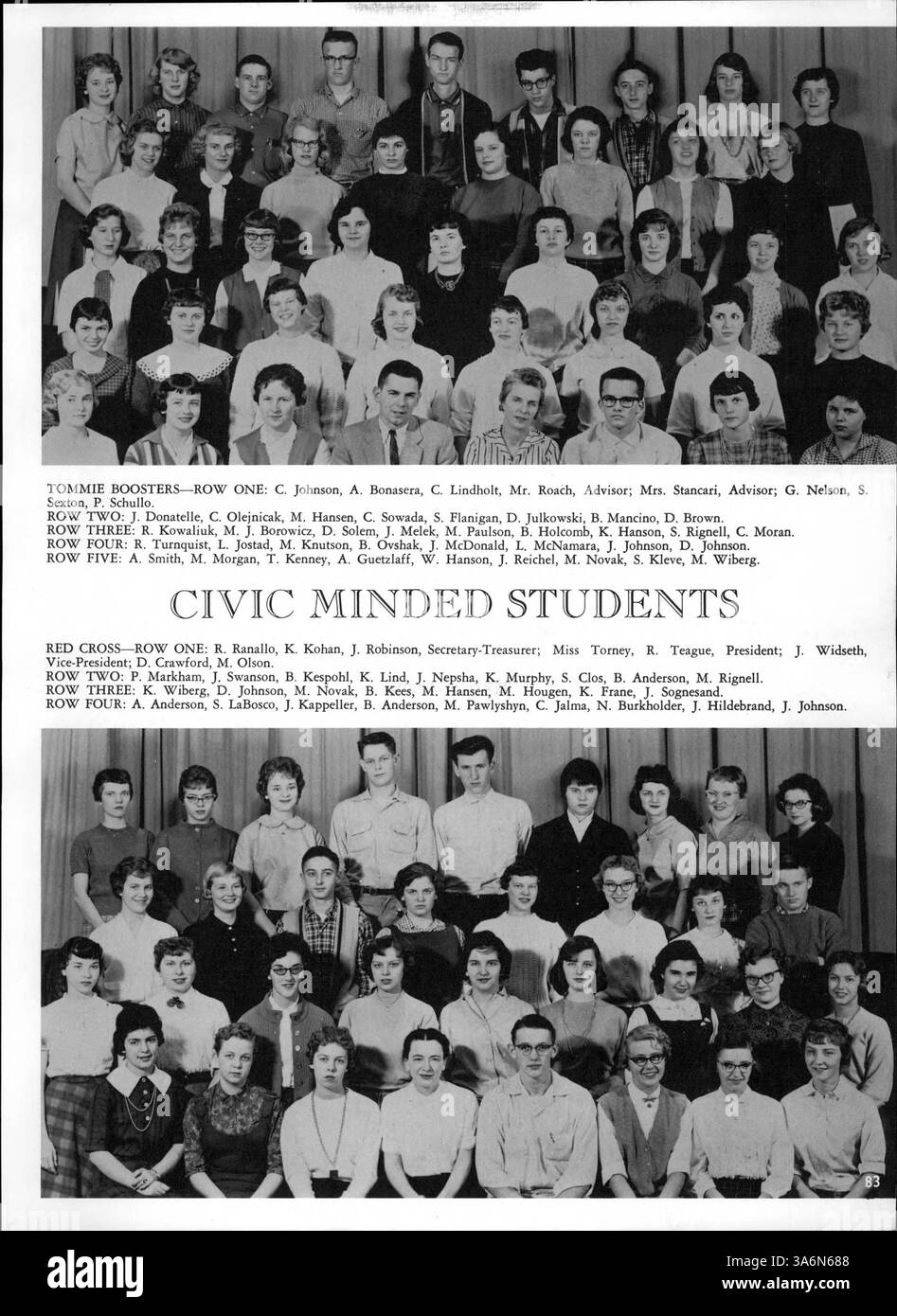From edison high during the 1958 1959 school year hi-res stock ...