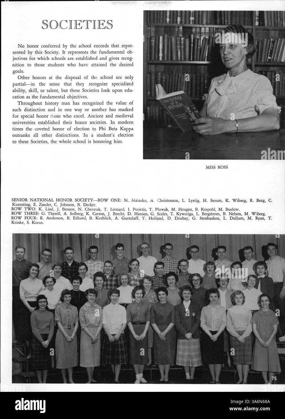 The 1959 Edison Yearbook captures significant moments from the 1958 ...