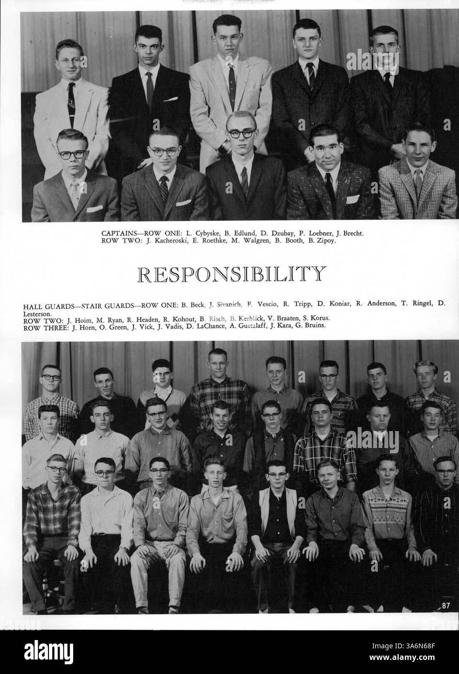 The 1959 edison yearbook documents the highlights of student life hi ...