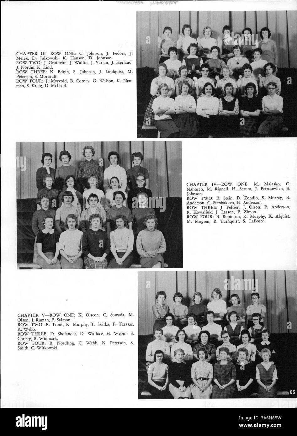 This 1959 Edison Yearbook documents the major school events, student ...