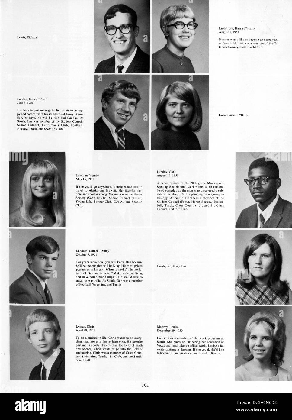 Tiger '69, the South High Yearbook from 1969, showcases student life ...