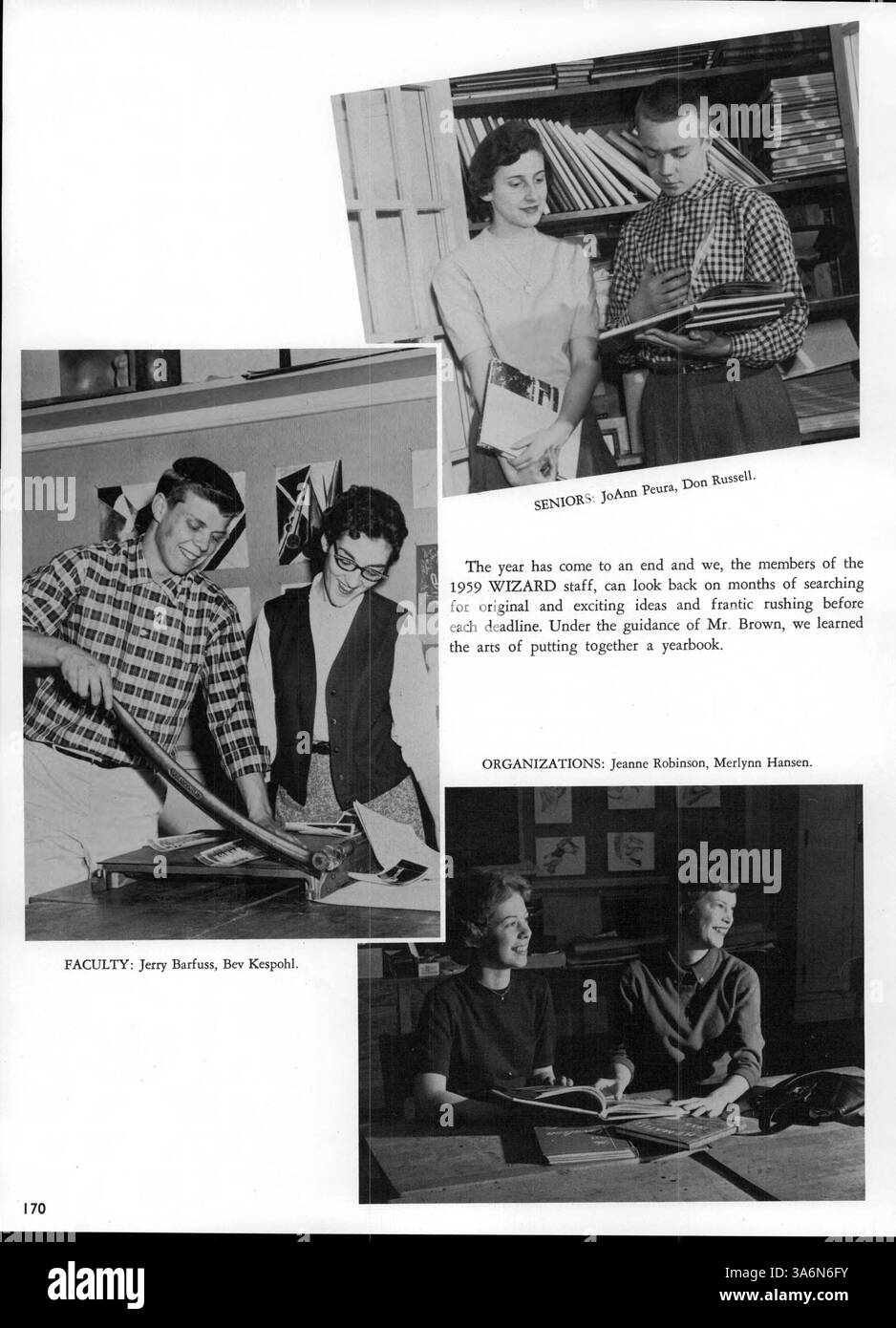 This 1959 yearbook provides a glimpse into the student experience at ...