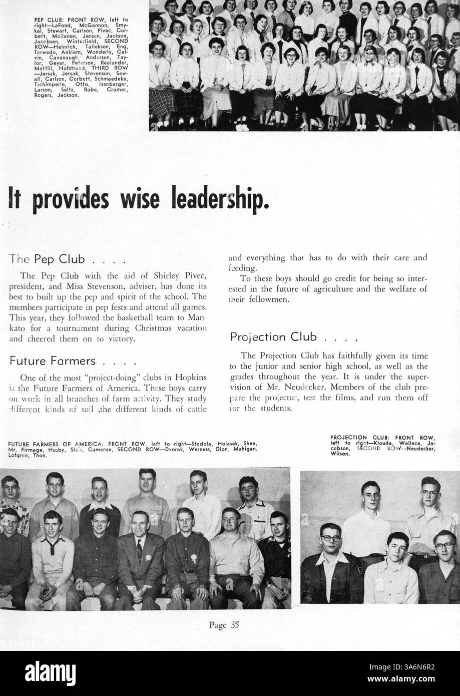 This 1953 Warrior yearbook captures key events and moments from the ...