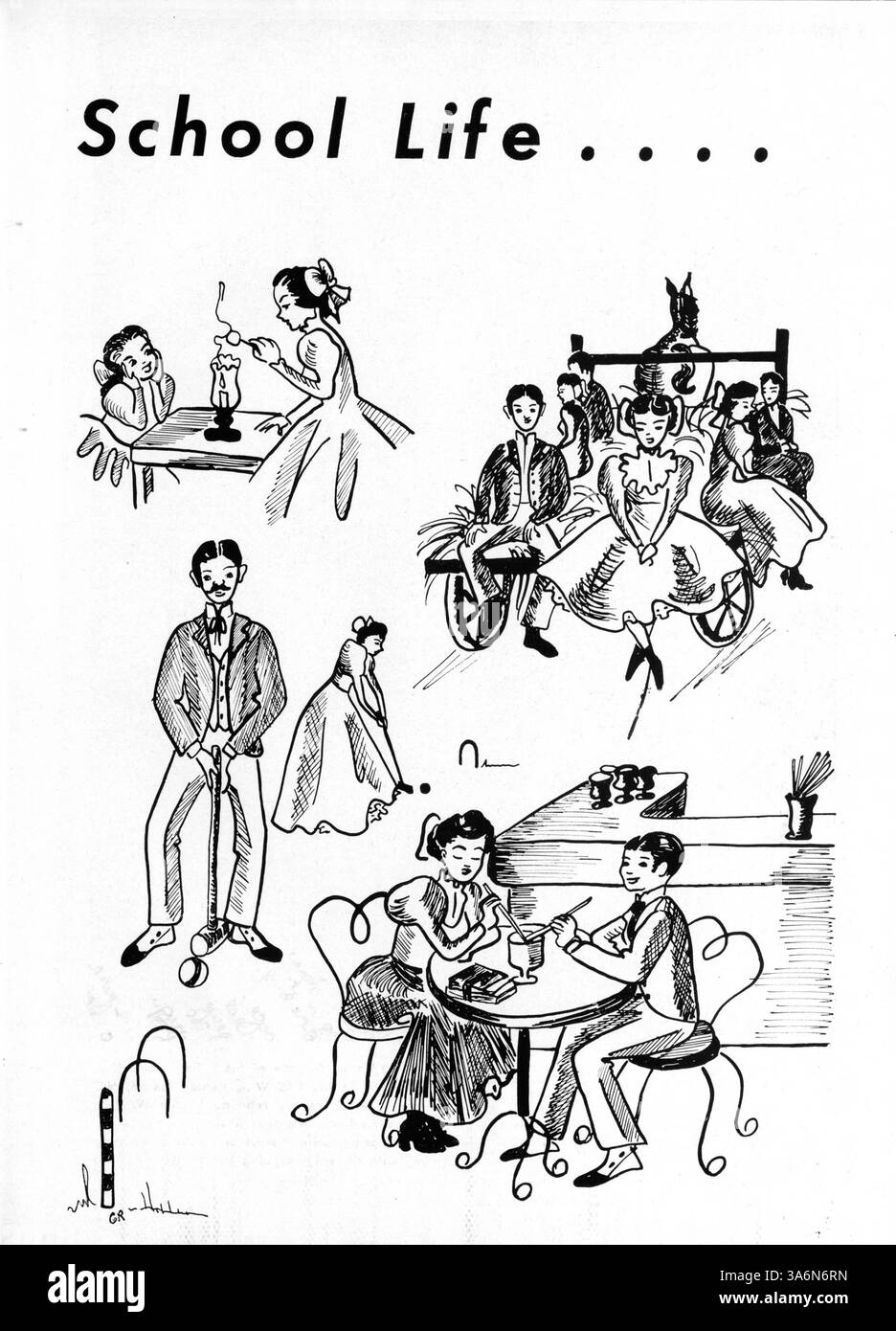 The 1953 Warrior yearbook chronicles the 1952-1953 school year at ...